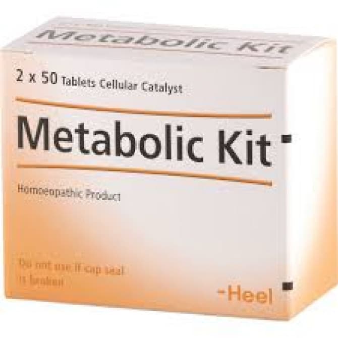 Buy Heel Metabolic Kit 2 X 50 Tablets Online
