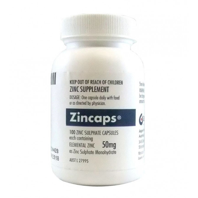 Shop Zincaps 100 Capsules Online