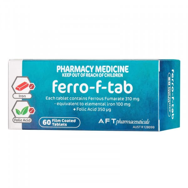 Shop Ferro-F-Tab 60 Tablets Online
