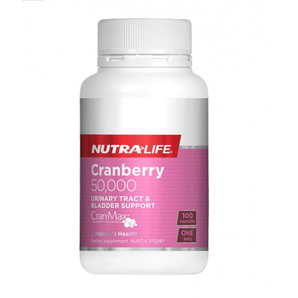 Buy Nutra-Life Cranberry Capsules Online Chemist Australia