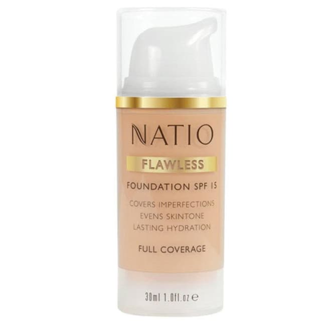 Shop Natio Flawless Foundation SPF 15 Medium 30ml Online