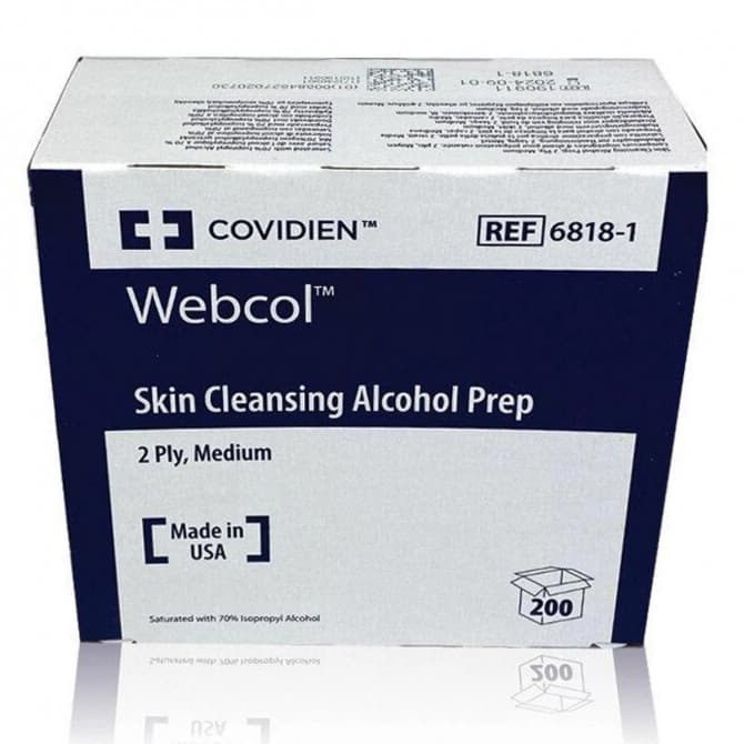 Buy Webcol Alcohol Prep Wipes Online Chemist Australia