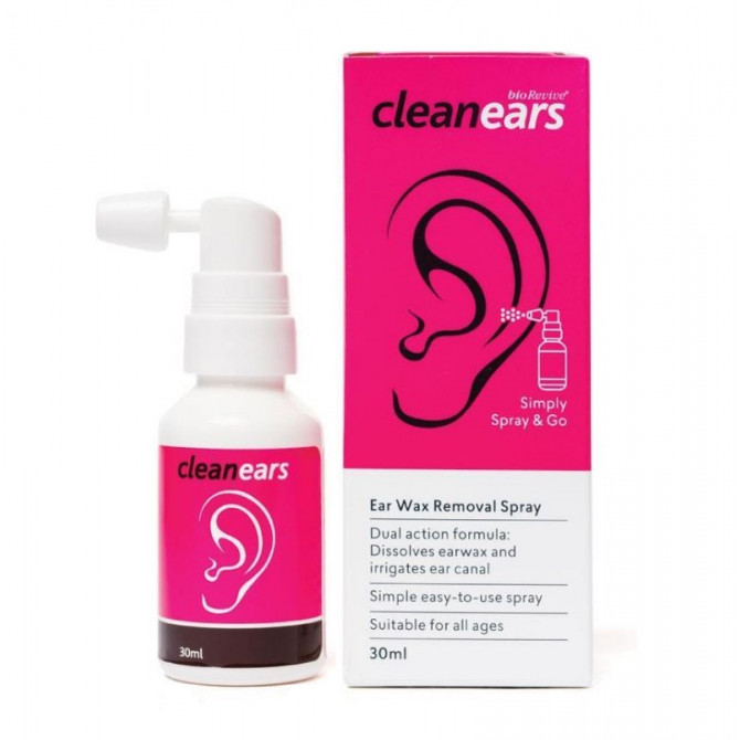 Shop Clean Ears Wax Removal Spray 30ml Online