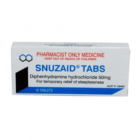 Shop Snuzaid Tablets 50mg Tabs 10 S3 Online