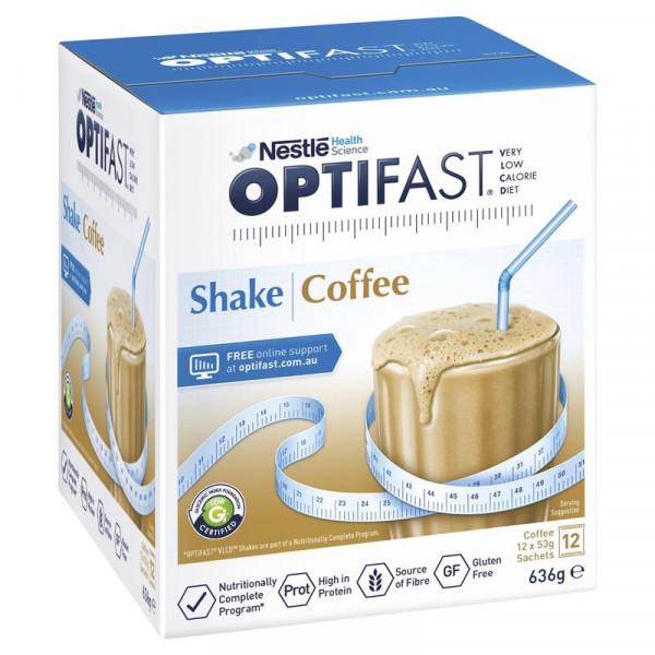 Shop Optifast VLCD Coffee Shake 12 x 53g Online