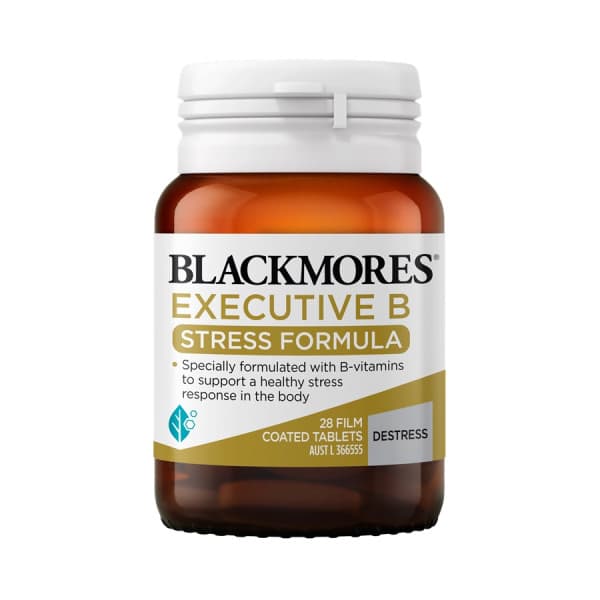 Shop Blackmores Executive B Stress Formula 28 Tablets Online