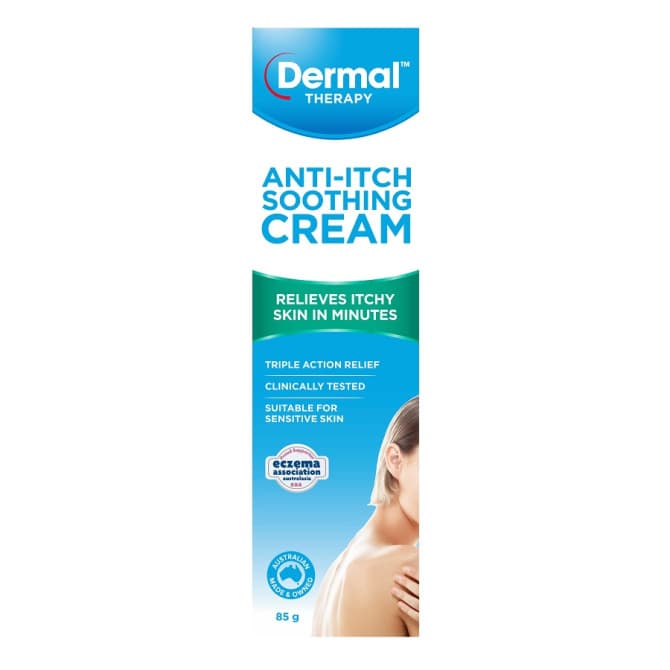 Shop Dermal Therapy Anti-Itch Soothing Cream 85g Online