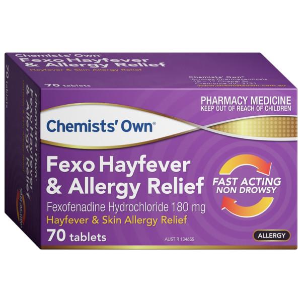 Buy Chemist's Own Fexo 180mg Online Chemist Australia