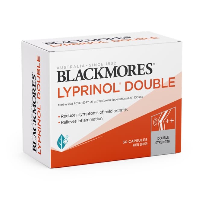Shop Blackmores Lyprinol Double 30 Capsules Online
