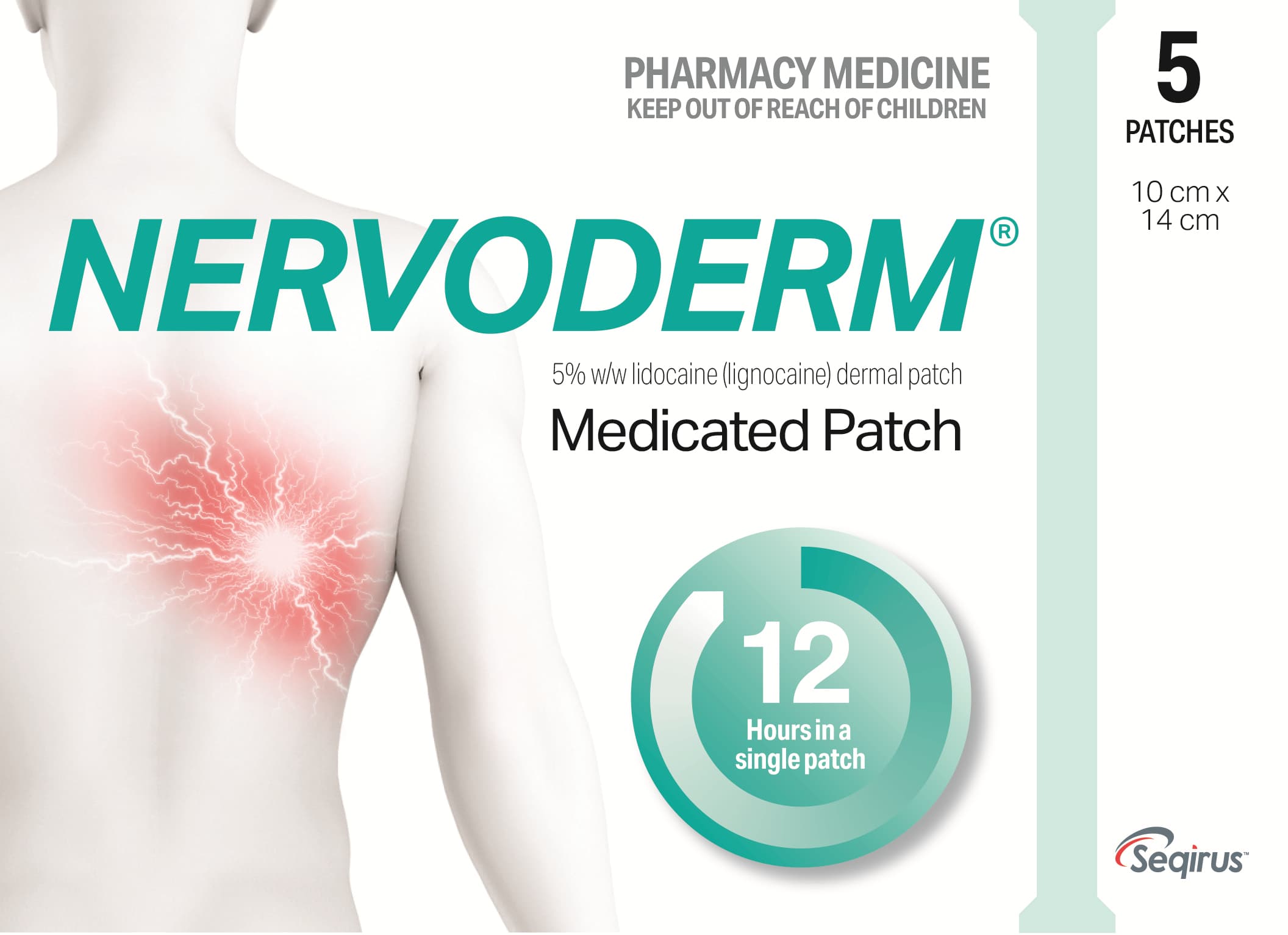 Shop Nervoderm Medicated Patch 5 Pack Online