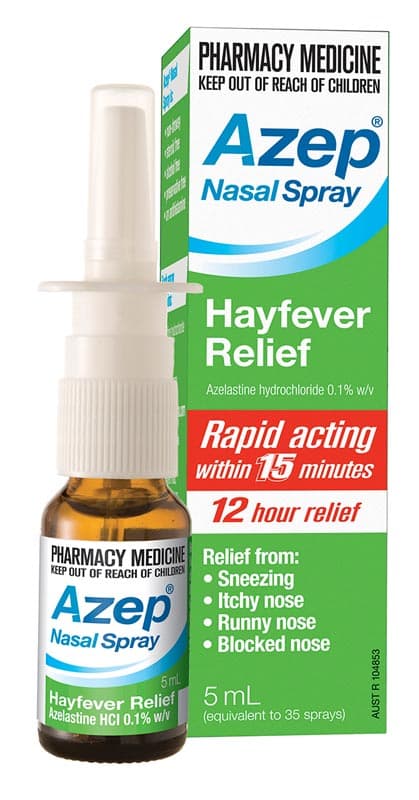 Buy Azep Hayfever Relief Nasal Spray 5ml Online