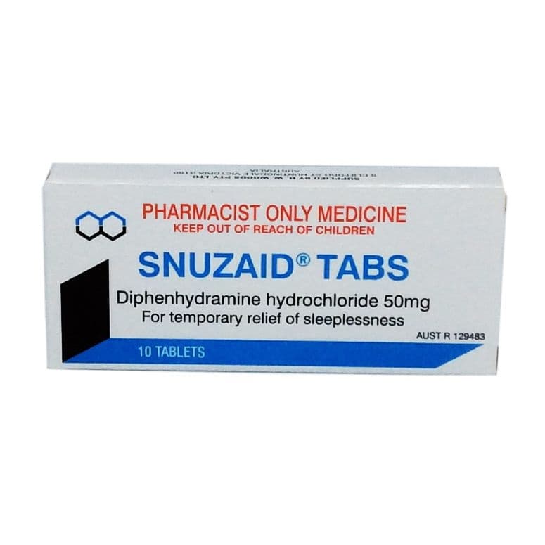 Shop Snuzaid Tablets 50mg Tabs 10 S3 Online